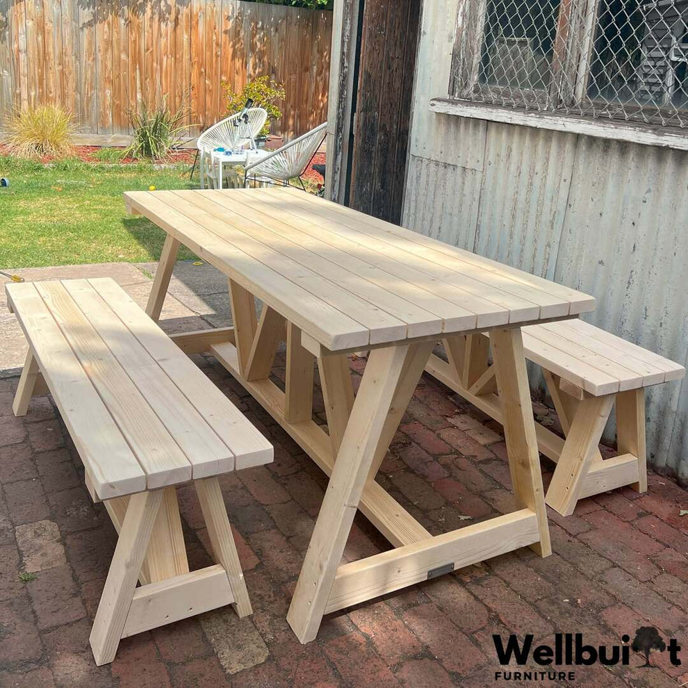 High Quality Modern Outdoor Dining Set – Wellbuilt Table